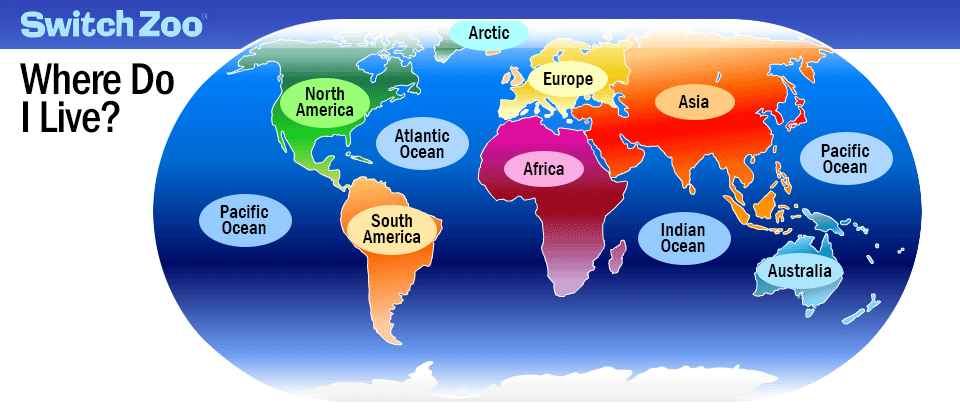 Where Do I Live? Mammals Game 1